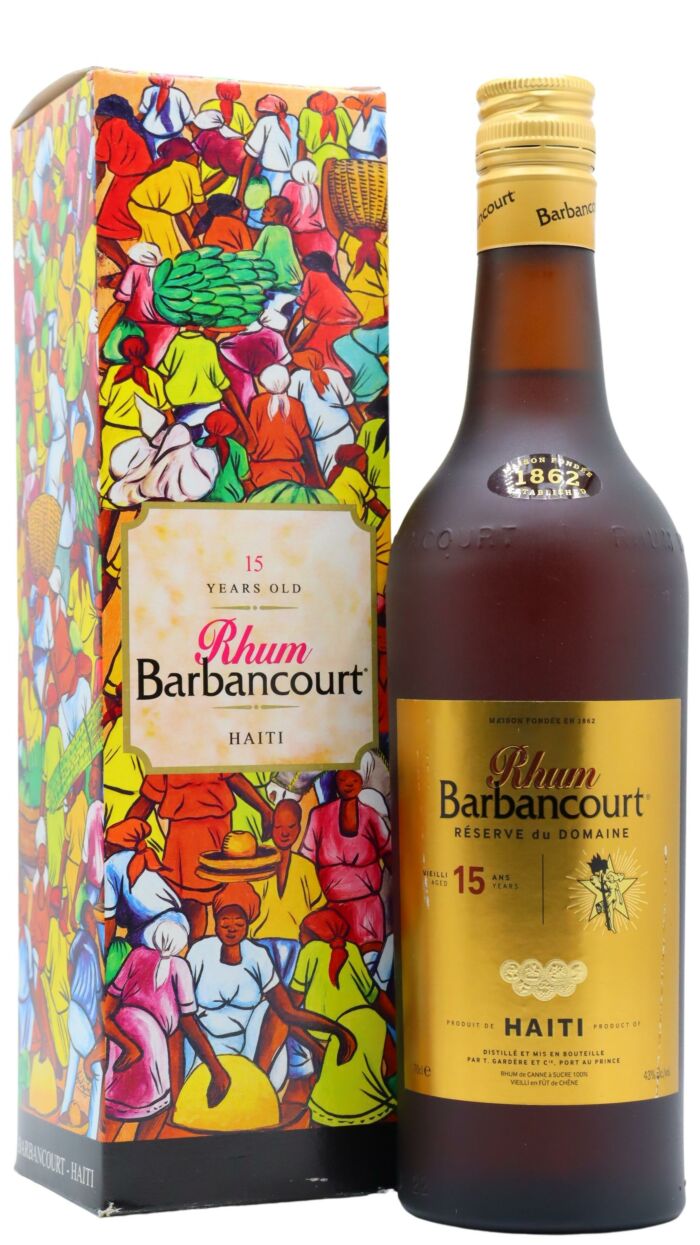 Barbancourt - Aged 15 year old Rum 70cl 43% ABV | Hard To Find Whisky ...