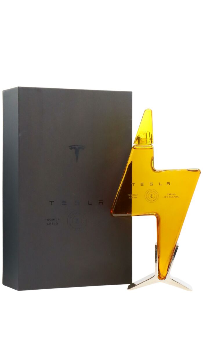 Tesla - Anejo Tequila 75cl 40% ABV | Hard To Find Whisky | HTFW