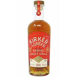 Kirker & Greer - 10 year old Single Grain Irish Whiskey 70cl 43% ABV ...