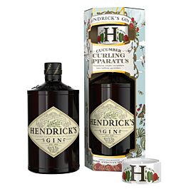 Hendrick's - Original Dry Gin 70cl 41.4% ABV Cucumber Curler Gift Pack ...