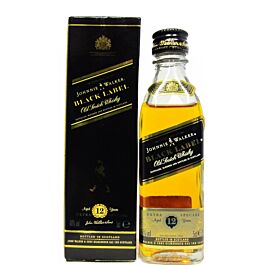 Johnnie Walker - 12 year old Black Label Blended Scotch Whisky 5cl 40% ...