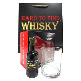 Taylor's - Miniature Glass Gift Pack Port 5cl 20% ABV | Hard To Find ...