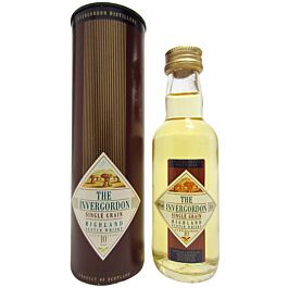 Invergordon - 10 year old Single Grain Highland Whisky 5cl 40% ABV ...