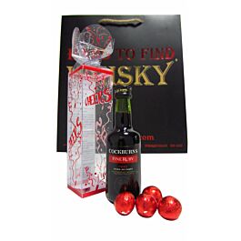 Cockburn's - Fine Ruby Miniature & Chocolates Gift Pack Port 5cl 19% ...