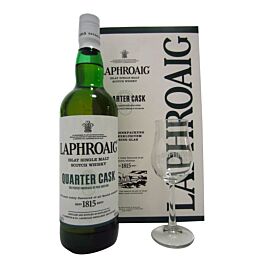 Laphroaig - Quarter Cask Islay Single Malt Whisky 70cl 48% ABV Glass ...
