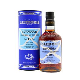 Edradour - 12 year old Caledonia Single Malt Scotch Whisky 70cl 46% ABV ...