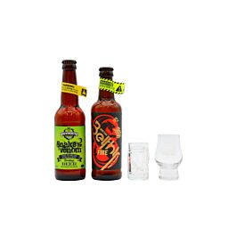 World's Strongest Beers - Snake Venom & Beithir Fire Beer (2 x 330ml ...