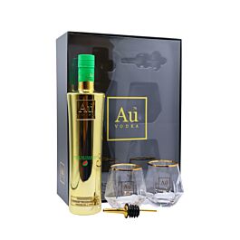 Au - Green Watermelon Vodka 70cl 35.2% ABV Glass Pack | Hard To Find ...
