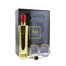 Au - Red Cherry Vodka 70cl 35.2% ABV Glass Pack | Hard To Find Whisky ...