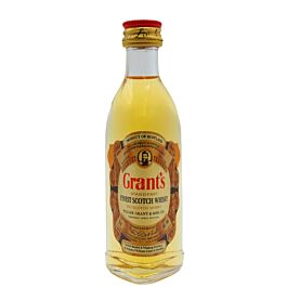 William Grant's - Finest Scotch Whisky 5cl 40% ABV Miniature | Hard To ...