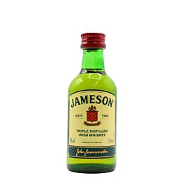 Jameson - Triple Distilled Irish Whiskey Miniature 5cl 40% ABV | Hard ...