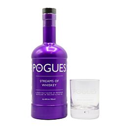 The Pogues - Streams Of Whiskey 70cl 40% ABV (Includes Branded Glass ...