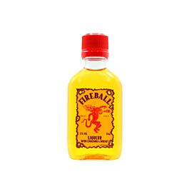 Fireball - Cinnamon Whisky Liqueur 5cl 33% ABV Miniature | Hard To Find ...