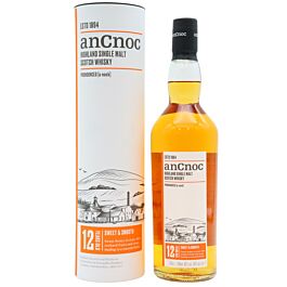 anCnoc - 12 year old Highland Single Malt Scotch Whisky 70cl 40% ABV ...