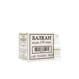 Balkan - 176 Vodka 4cl x 12 88% ABV Miniatures, (12 x 4cl) | Hard To ...