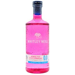 Whitley Neill - Yuzu & White Strawberry 0.0% Alcohol Free Spirit 70cl 0 ...