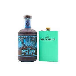 Duppy Share - XO Rum 70cl 40% ABV (Kano), (Includes Hip Flask) | Hard ...