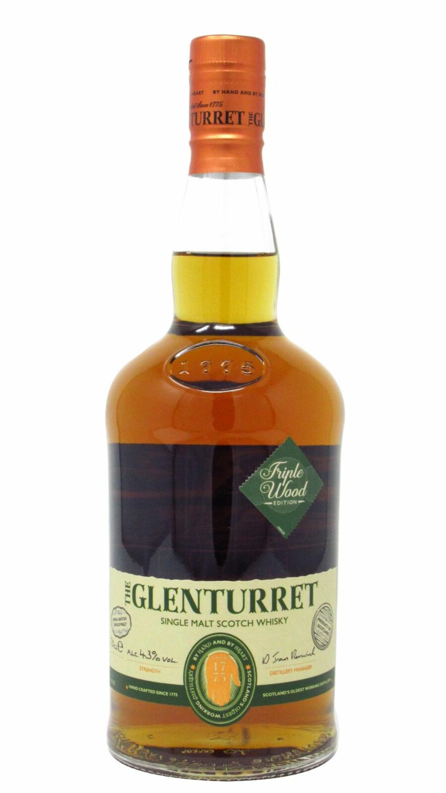 Glenturret - Triple Wood Edition Single Malt Scotch Whisky 70cl 43% ABV ...