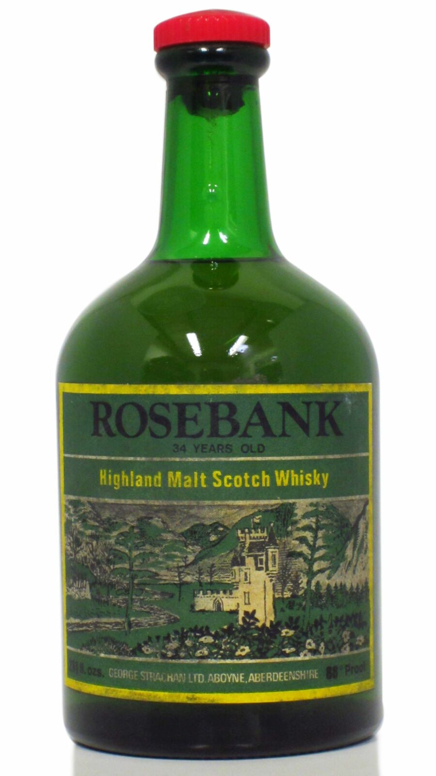 Rosebank (silent) - 34 year old Highland Malt Scotch Whisky 75cl 50% ...