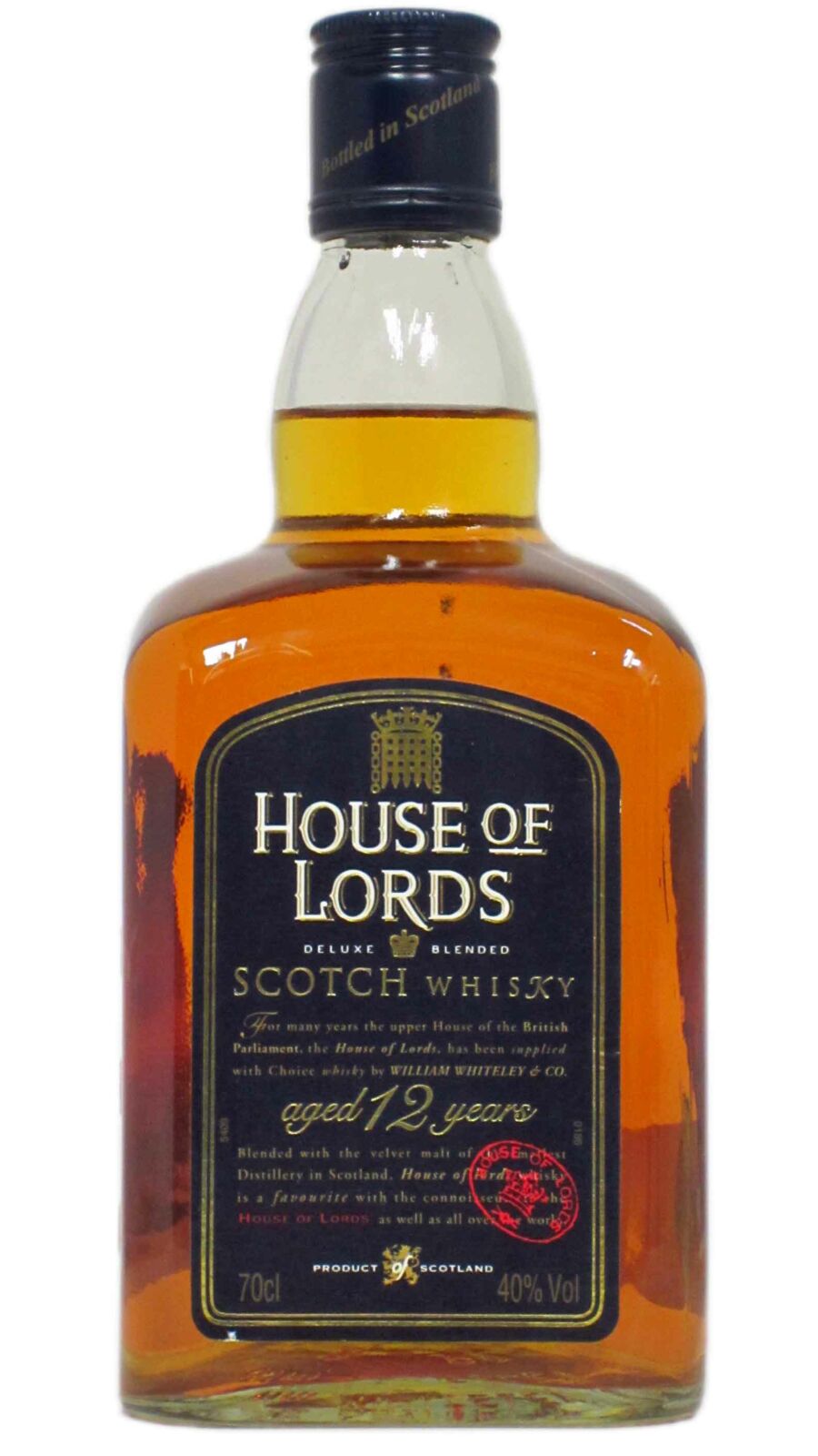 House of Lords - Deluxe Blended Scotch 12 year old Whisky 70cl 40% ABV ...