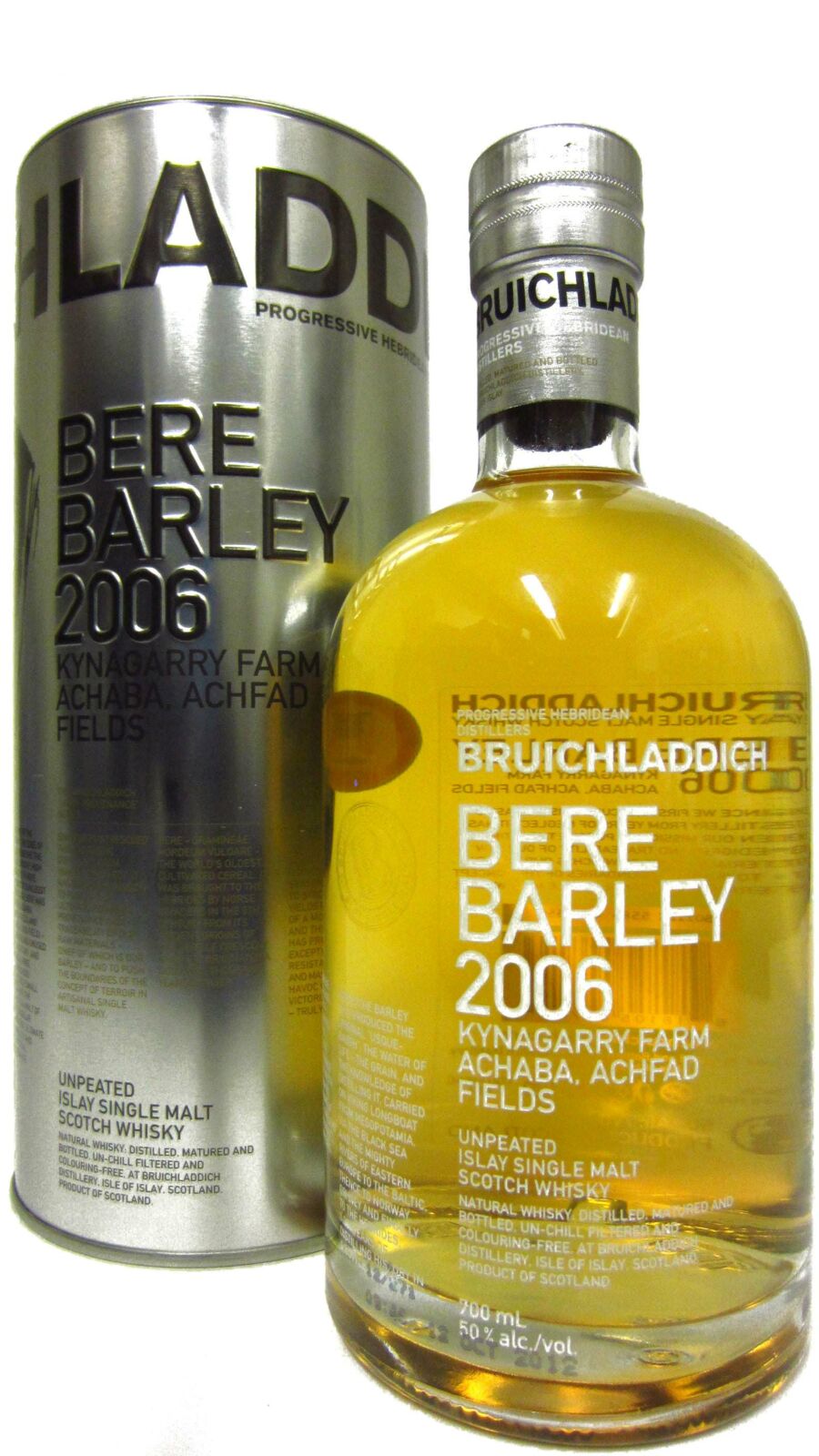 Bruichladdich - Bere Barley Islay Single Malt Scotch 2006 Whisky 70cl ...