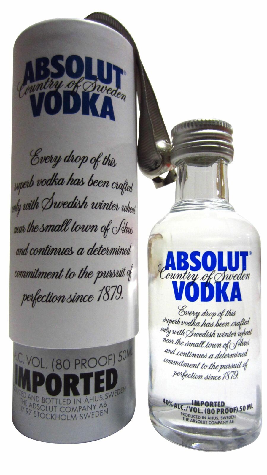 Absolut - Ornament Original Vodka 5cl 40% ABV Miniature | Hard To Find ...
