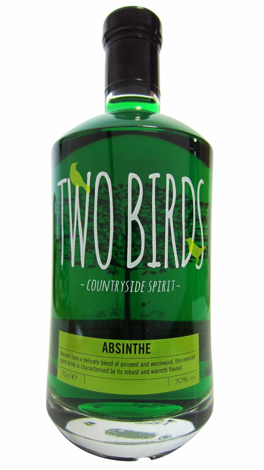 Two Birds - English Absinthe 70cl 70% ABV | Hard To Find Whisky | HTFW