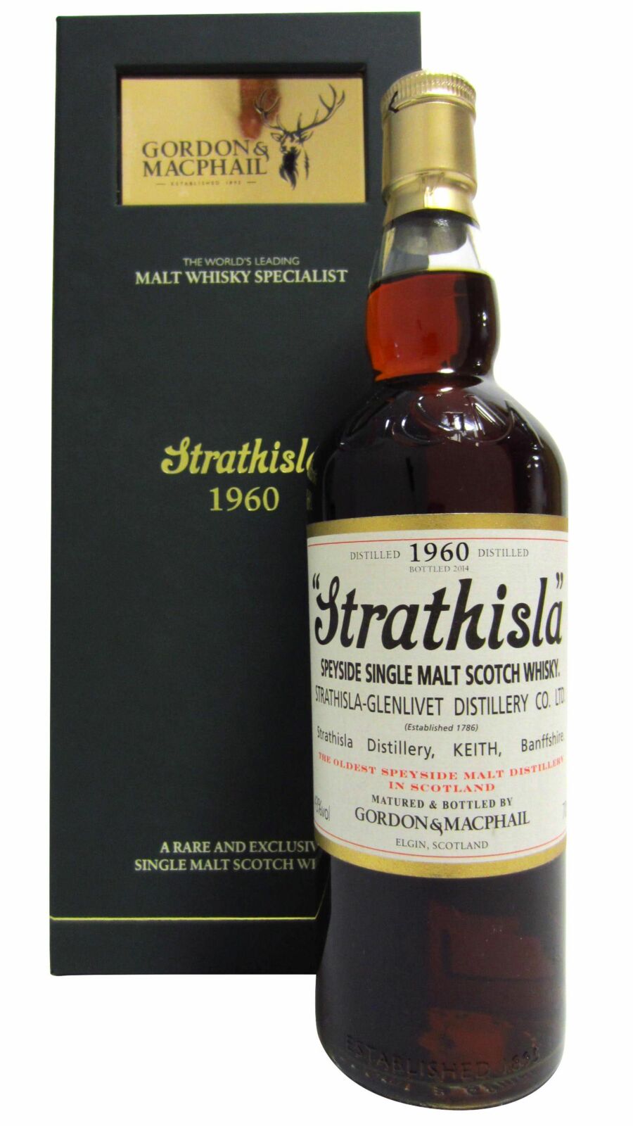 Strathisla - Speyside Single Malt 1960 53 year old Whisky 70cl 43% ABV ...