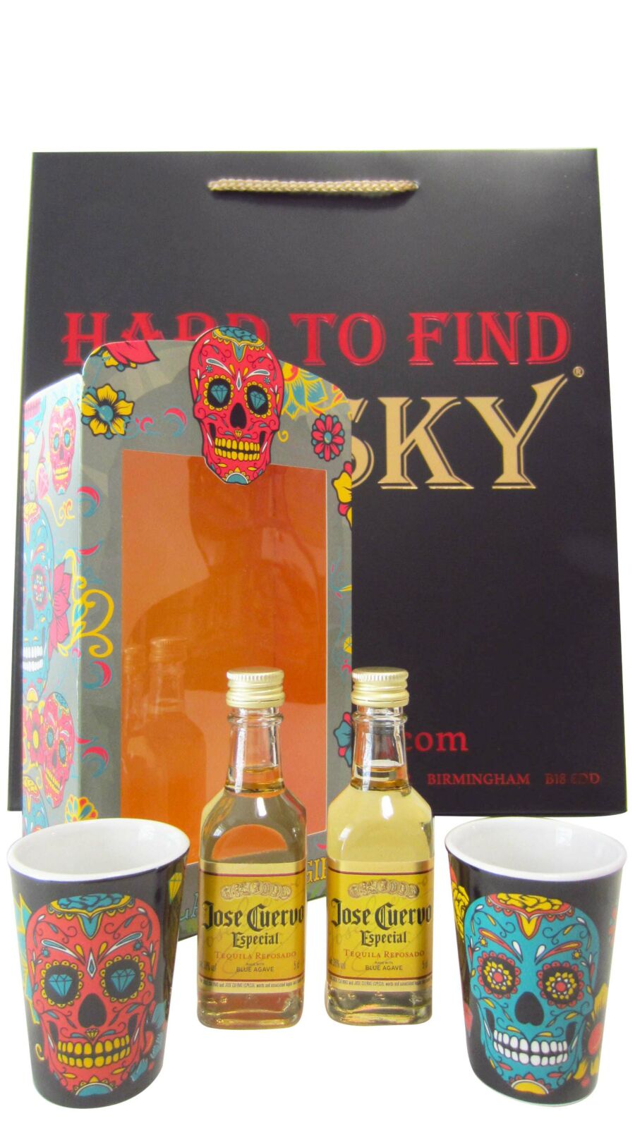 Jose Cuervo - Especial Tequila 5cl x 2 38% ABV Shot Glass Gift Pack ...