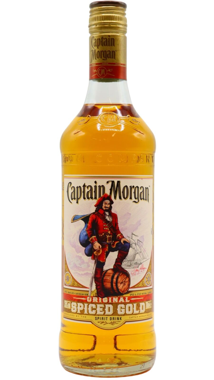 Captain Morgan - Original Spiced Gold Rum 70cl 35% ABV | Hard To Find ...