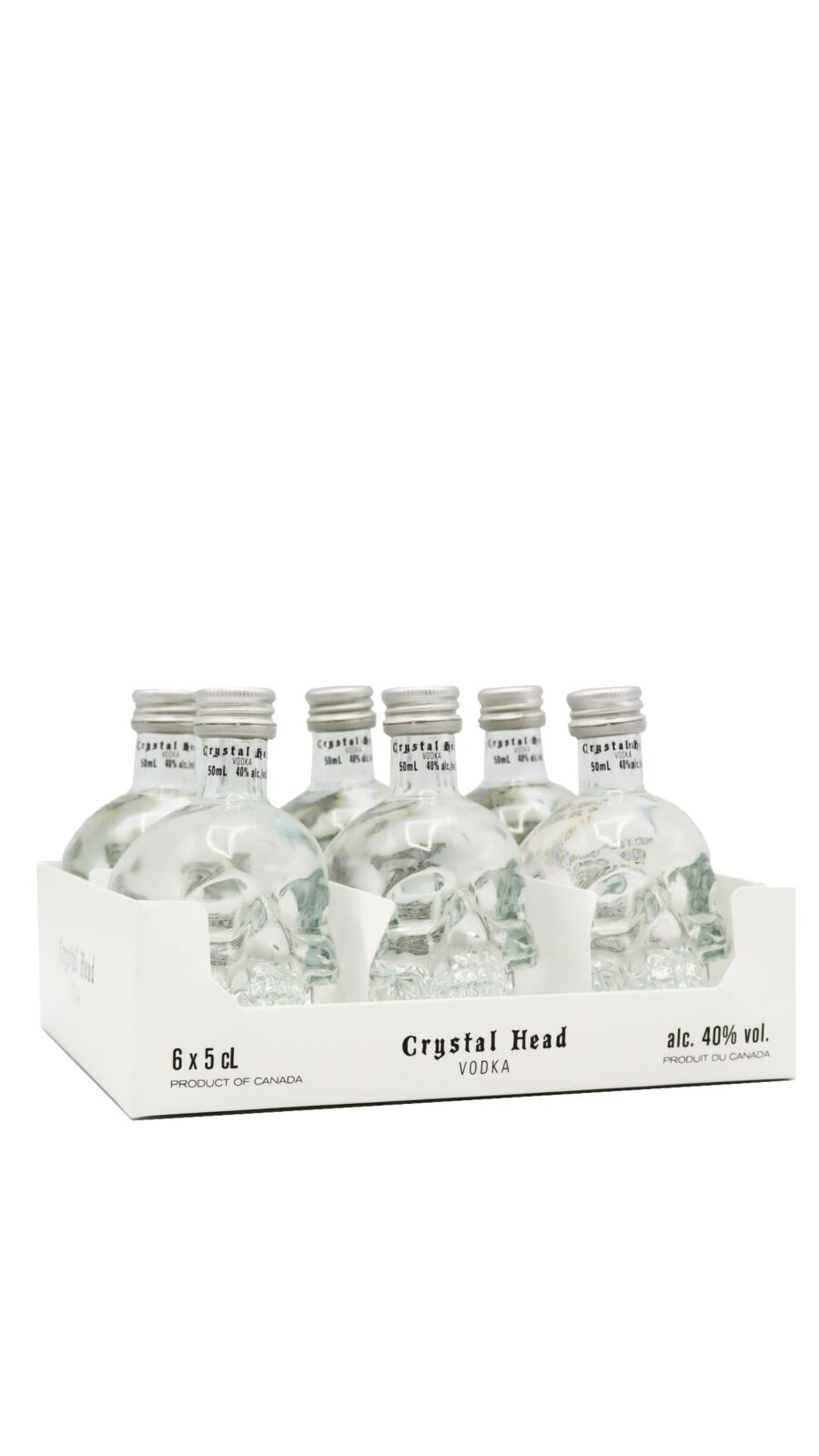 Crystal Head - Canadian Vodka Miniatures (6 x 5cl) (Dan Aykroyd) 5cl x ...