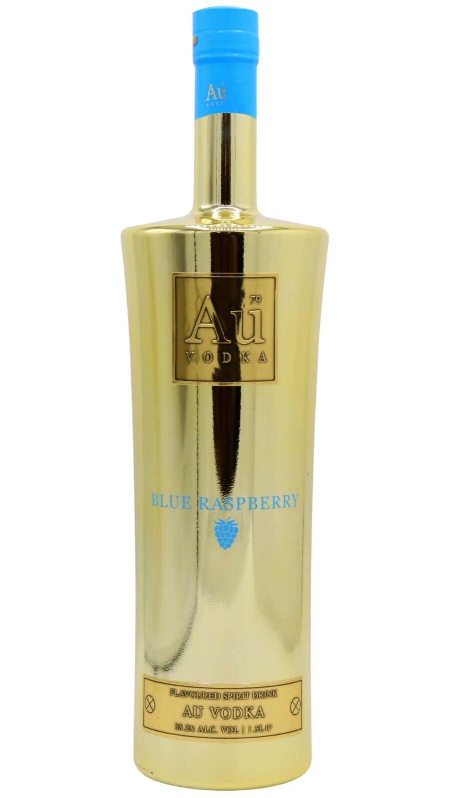 Au - Blue Raspberry Vodka (1.5 Litre Magnum) 150cl 35.2% ABV | Hard To ...