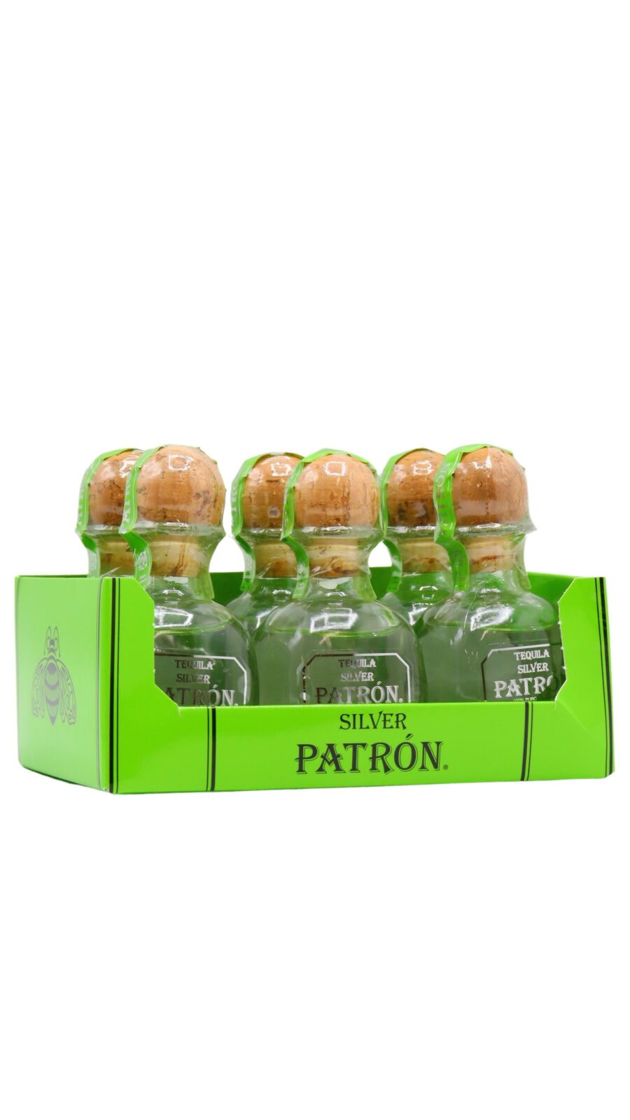 Patron - Silver Tequila Miniatures (6 x 5cl) 5cl x 6 40% ABV | Hard To ...