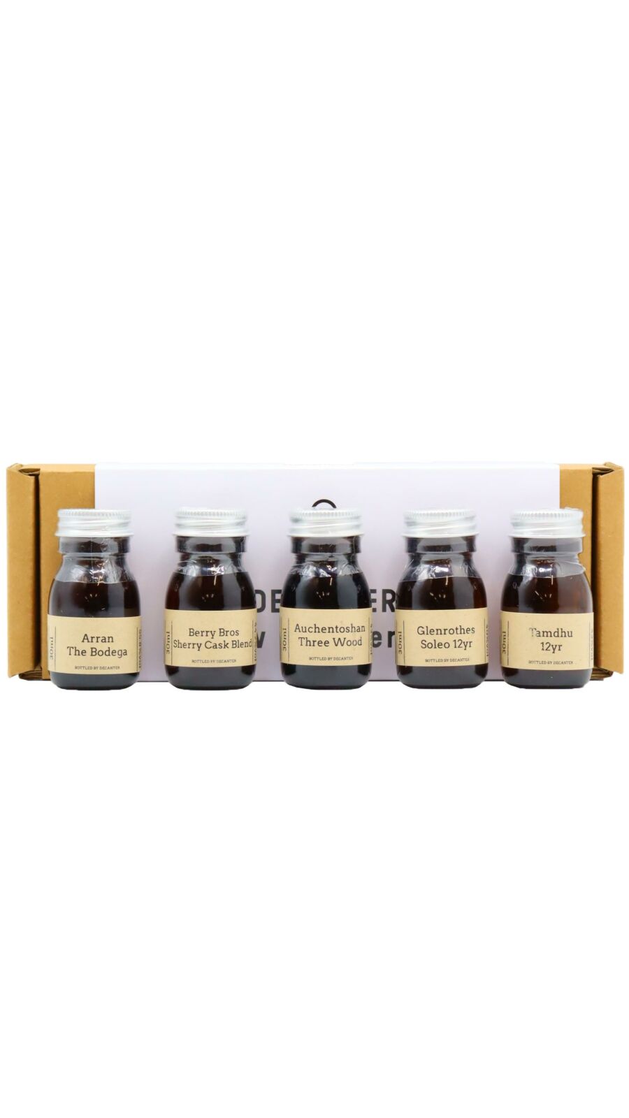 Decanter - Tasting Set - Sherry Bombs Whisky 3cl x 5 45.2% ABV | Hard ...
