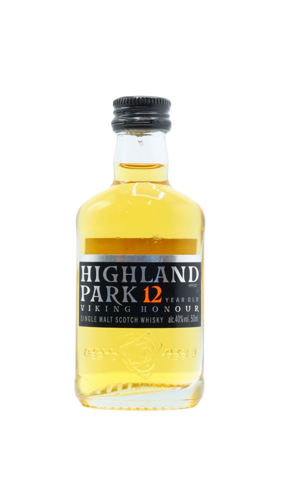 Highland Park - Single Malt 12 year old Whisky Miniature 5cl 40% ABV ...