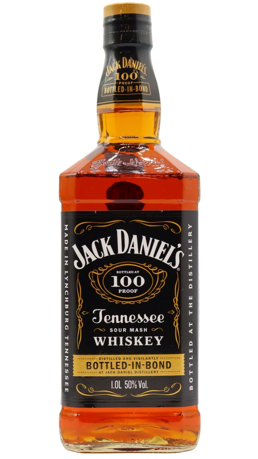 Jack Daniel's - Bottled In Bond 100 Proof Tennessee Whiskey 100cl 50% ...