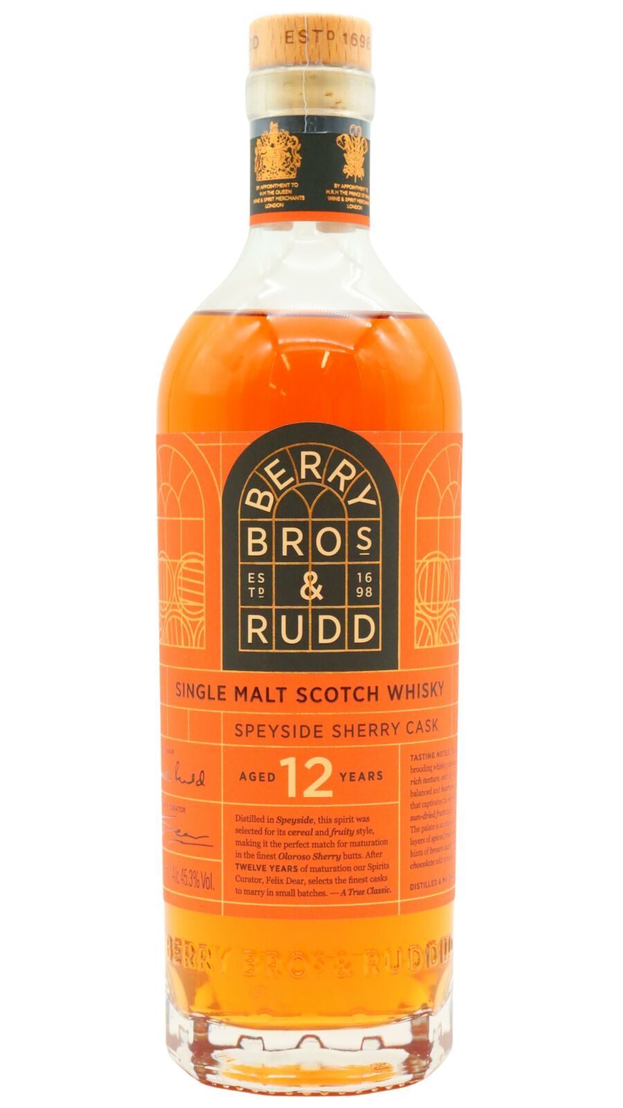 Berry Bros & Rudd - Speyside Sherry Cask Single Malt Scotch 12 year old ...