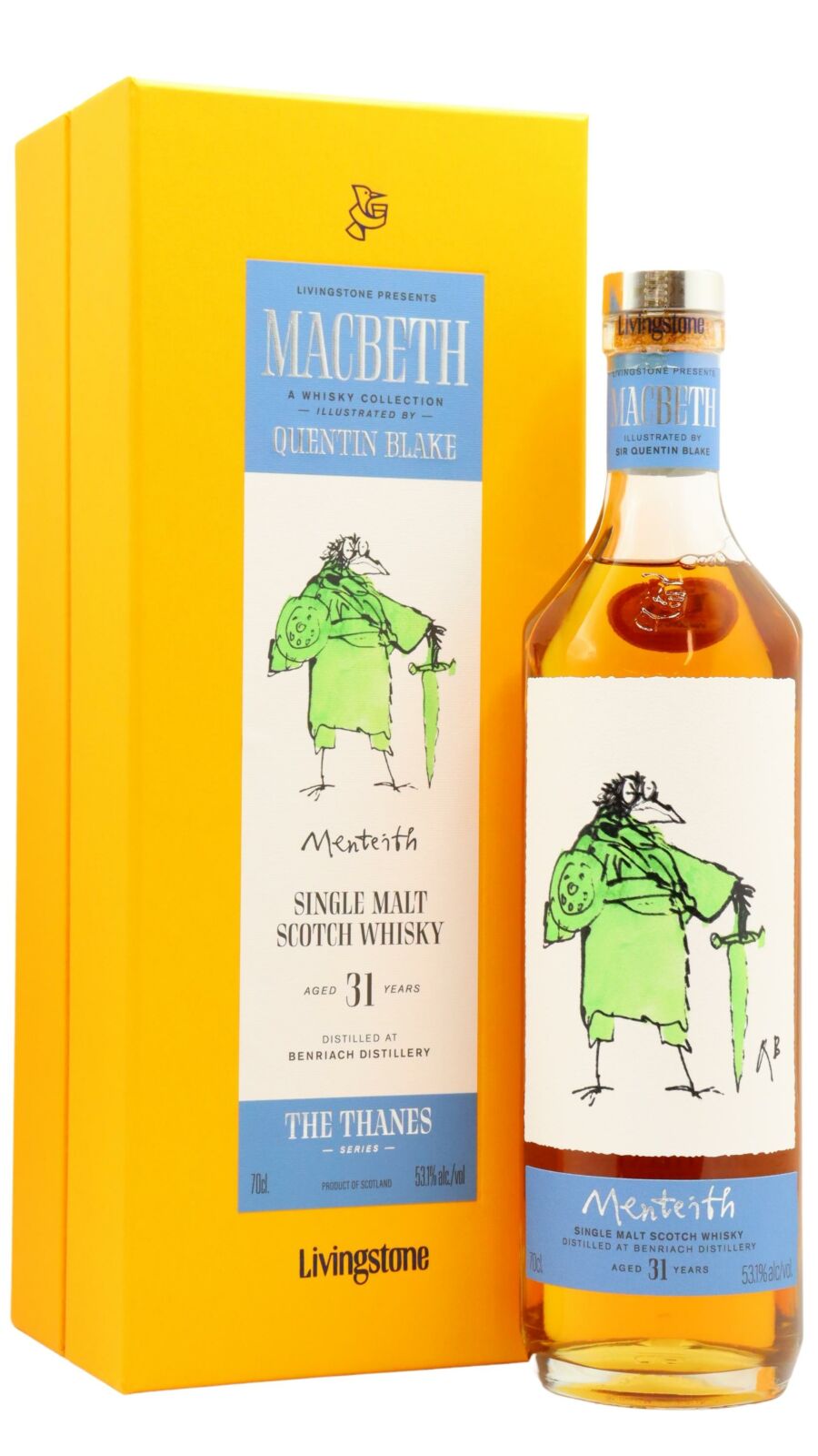 Benriach - Macbeth Act One - Thanes Series - Menteith 31 year old Whisky 70cl 53.1% ABV | Hard ...