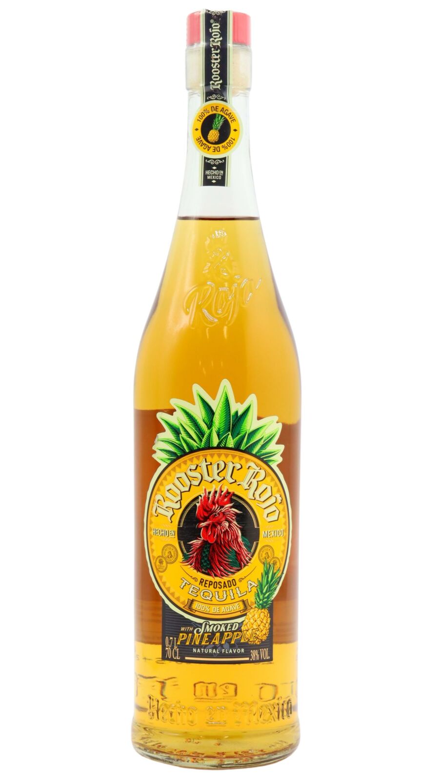 Rooster Rojo - Smoked Pineapple Tequila 70cl 38% ABV | Hard To Find ...