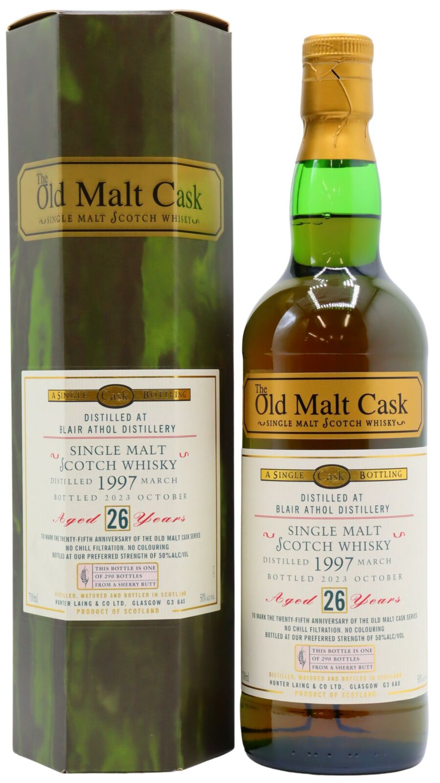 Blair Athol - 26 year old Old Malt Cask 25th Anniversary Single Cask ...