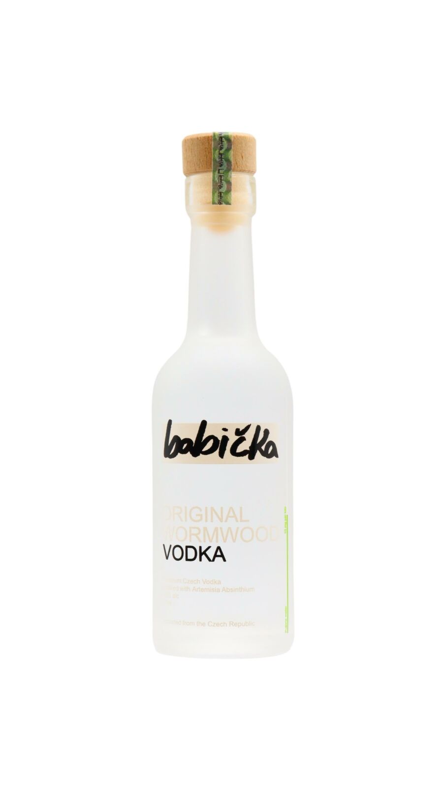 Babicka - Original Wormwood Vodka Miniature 5cl 40% ABV | Hard To Find ...
