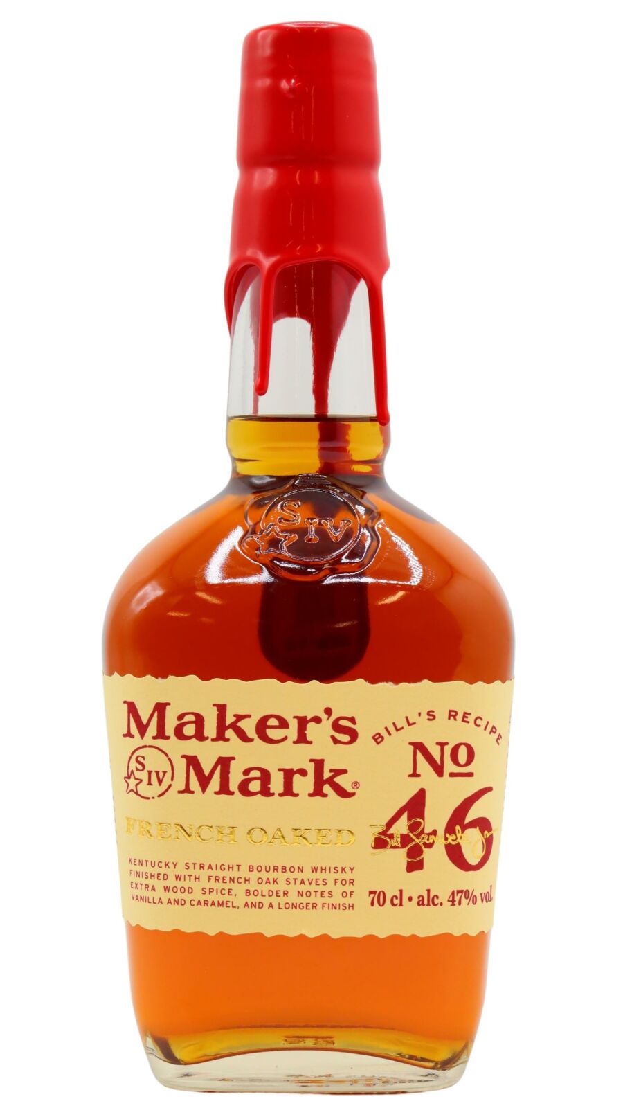 Maker's Mark - 46 Kentucky Straight Bourbon Whiskey 70cl 47% ABV | Hard ...