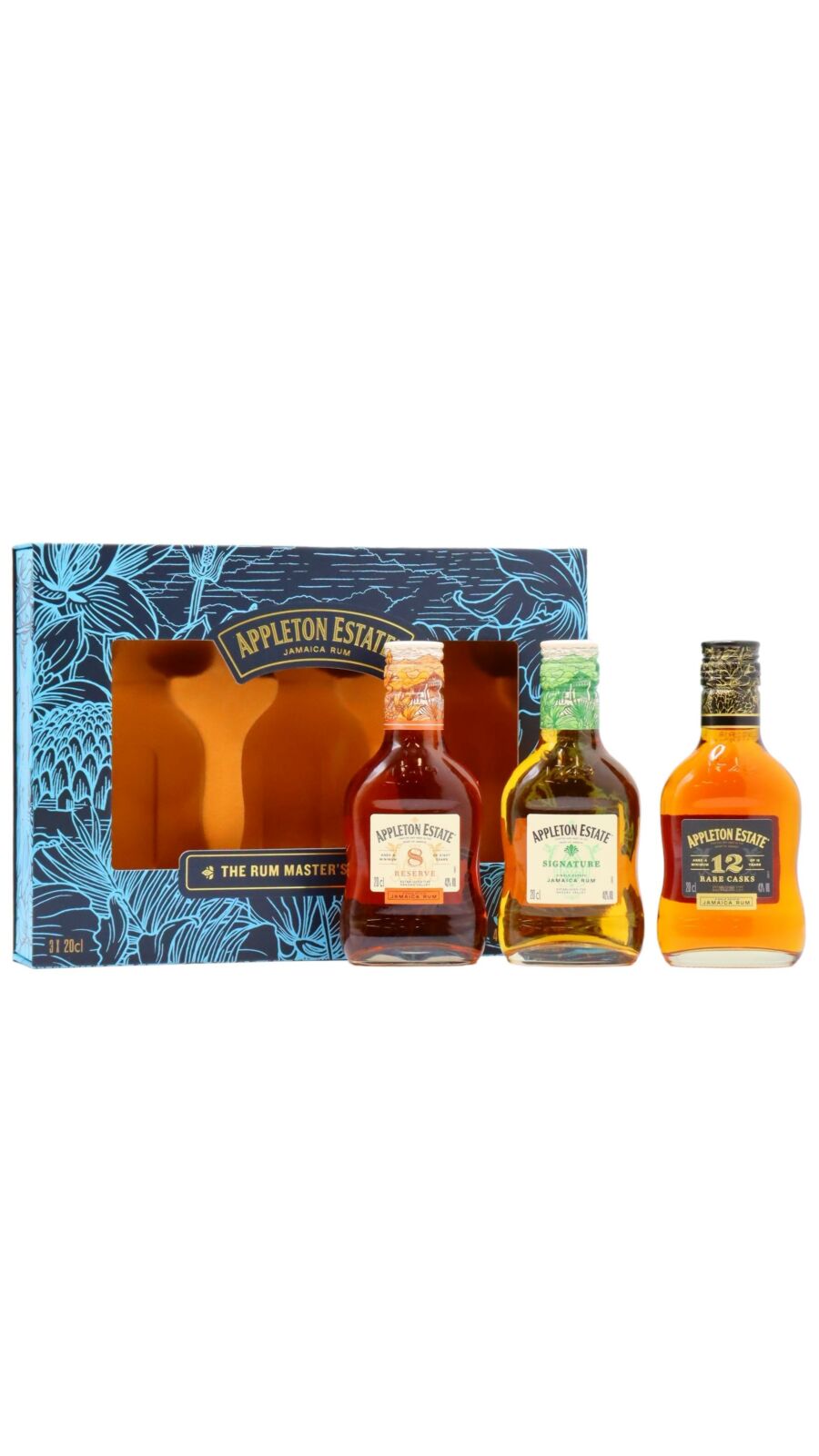 Appleton Estate - Jamaican Rum 20cl x 3 42% ABV Gift Pack | Hard To ...