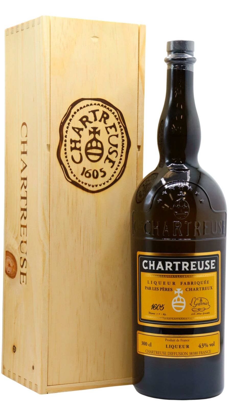 Chartreuse - 'Queen Of The Liqueurs' Reine Des Liqueur 300cl 43% ABV (3 ...