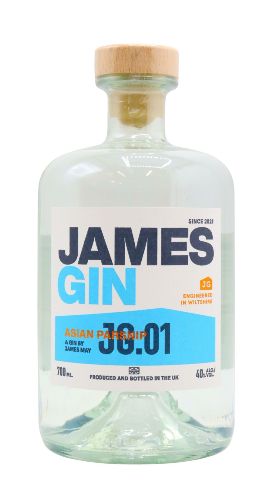 James Gin - Asian Parsnip Gin (James May) 70cl 40% ABV | Hard To Find Whisky | HTFW