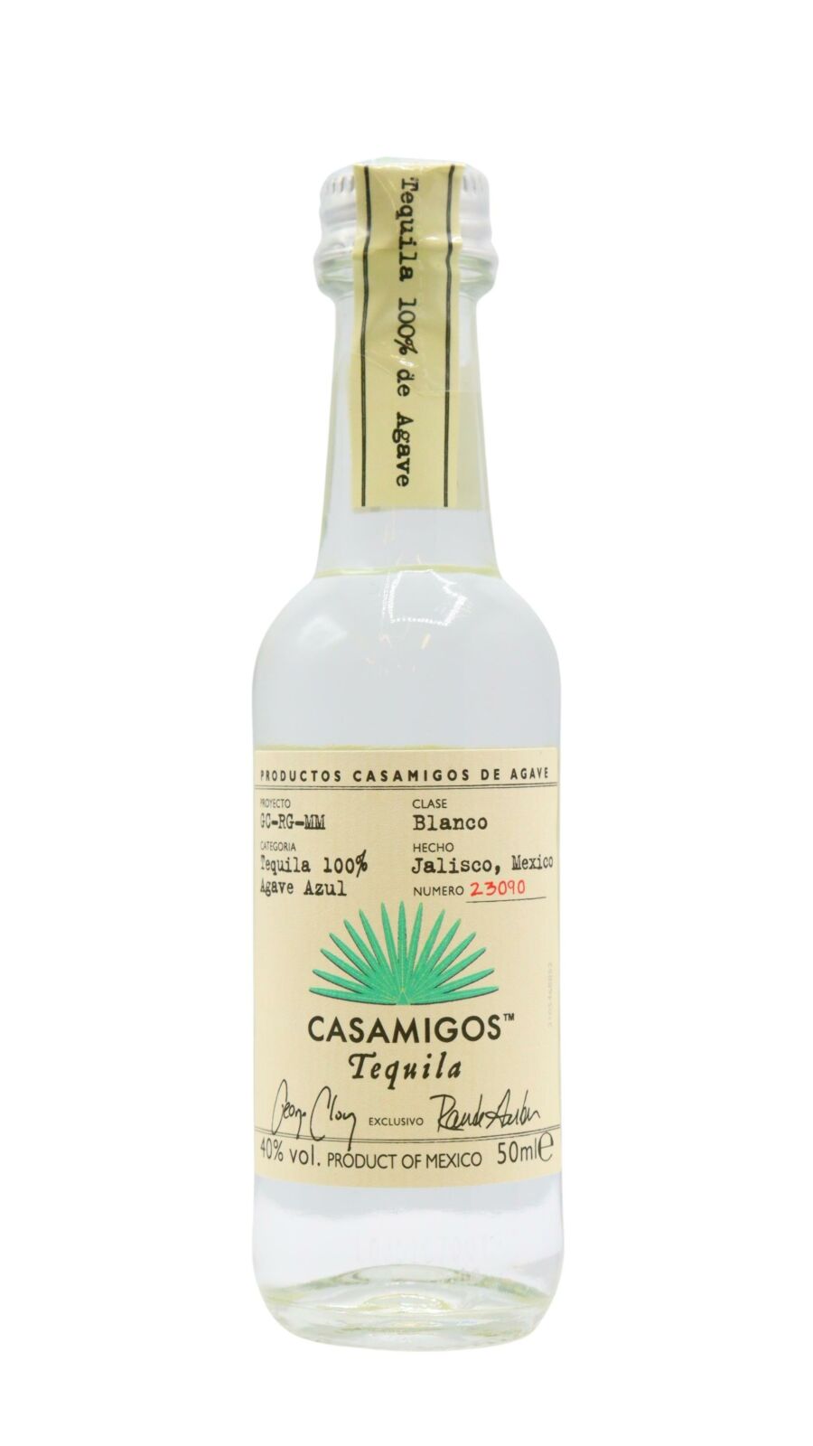 Casamigos - Blanco Tequila 5cl 40% ABV Miniature | Hard To Find Whisky ...