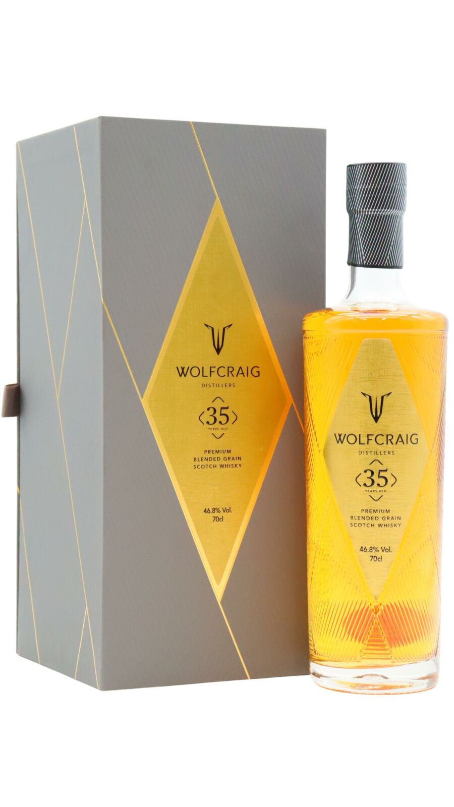 Wolfcraig - Premium Blended Grain 35 year old Whisky 70cl 46.8% ABV ...
