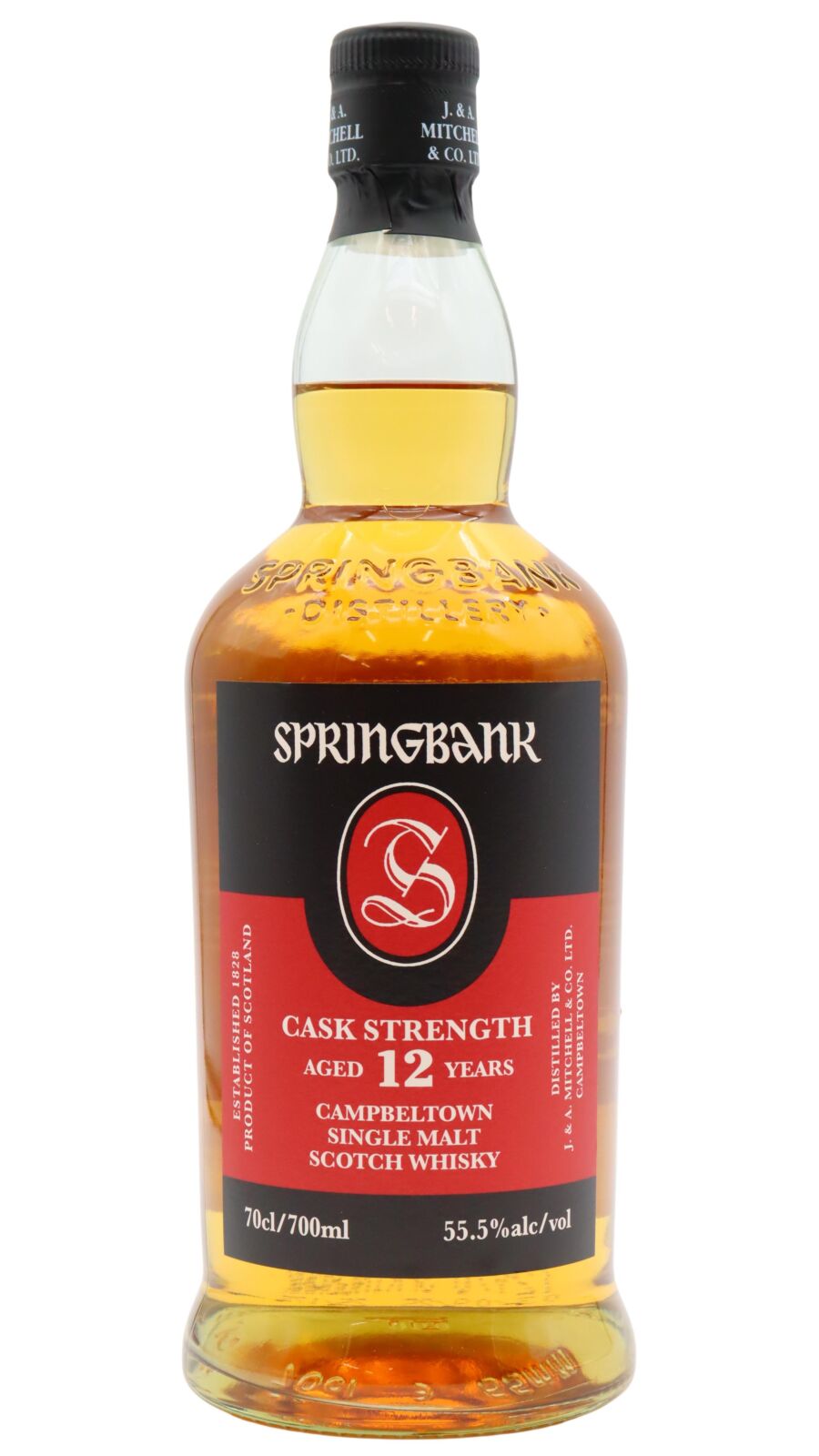 Springbank - 12 year old Bourbon Cask Cask Strength Batch 1 Campbeltown ...