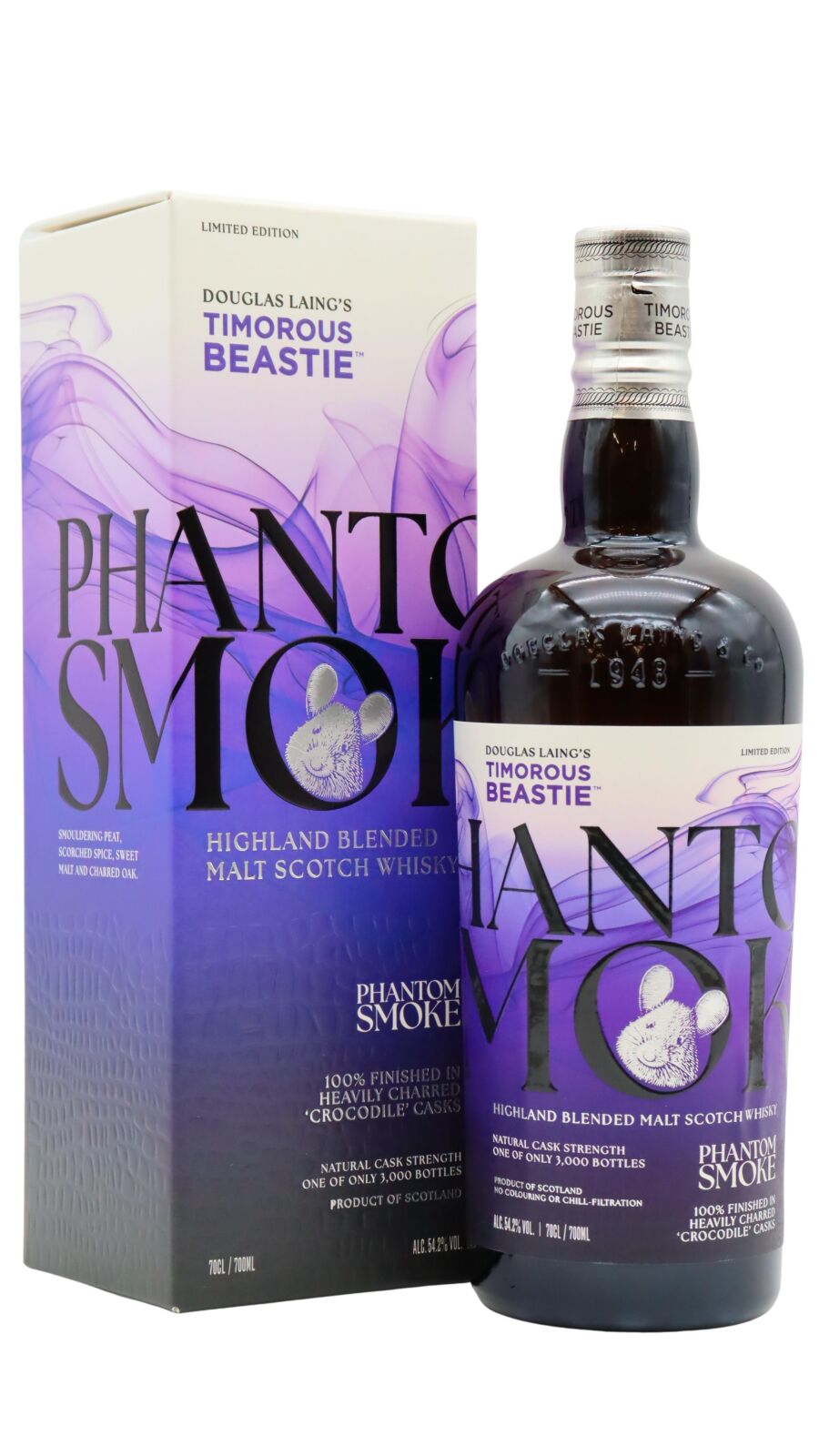 Timorous Beastie - Phantom Smoke 2025 Limited Edition Highland Blended ...