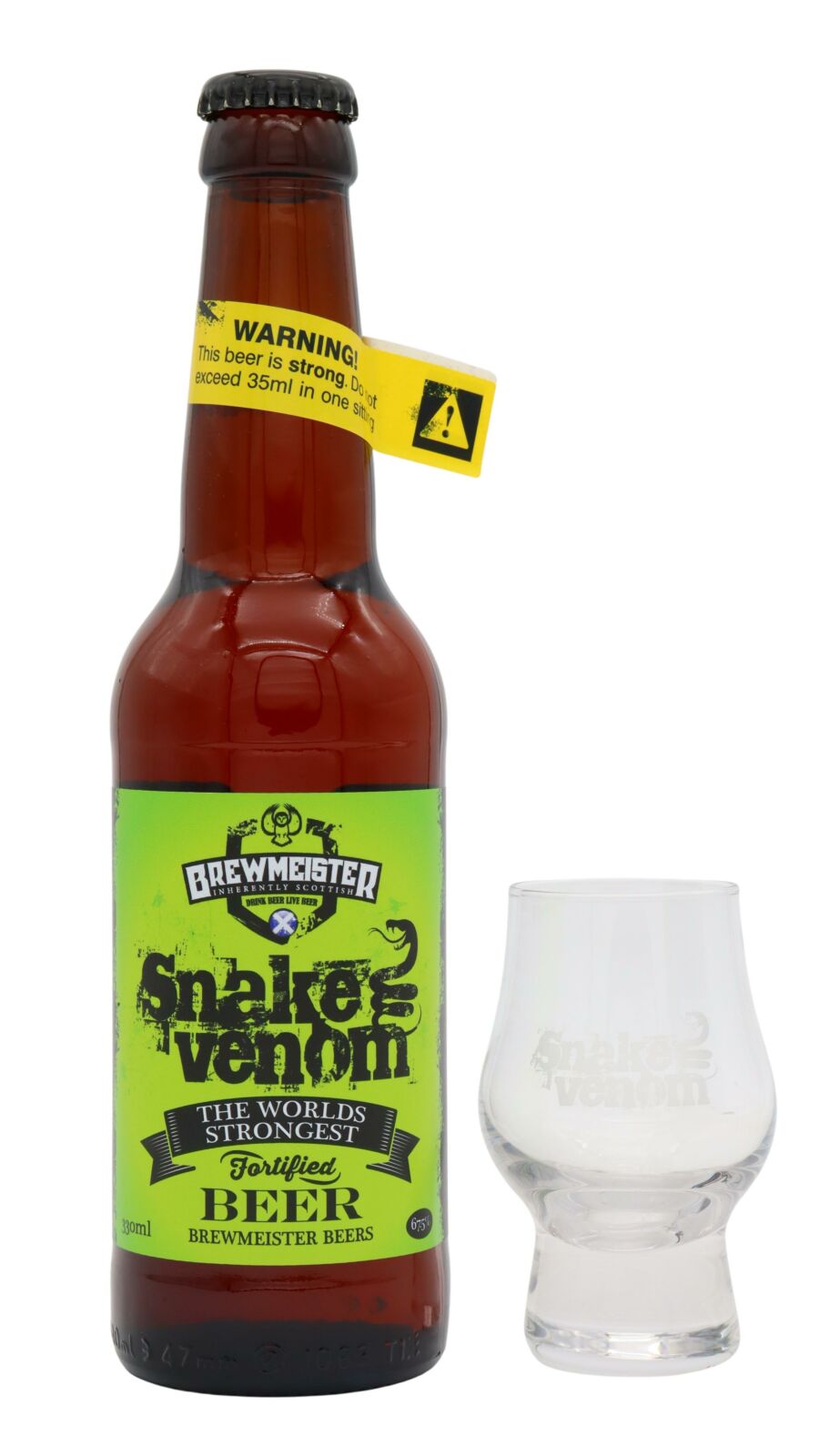 Brewmeister - Snake Venom - World's Strongest Beer 330ml 67.5% ABV | Hard To Find Whisky | HTFW